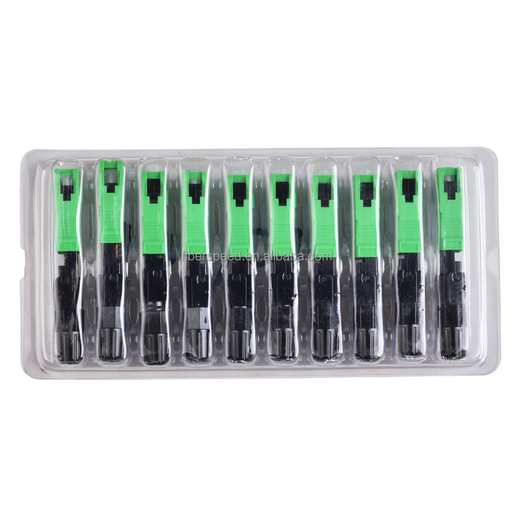 Sc Apc Fiber Fast Connector Ftth Monomodo, High Quality Sc Apc Fiber ...