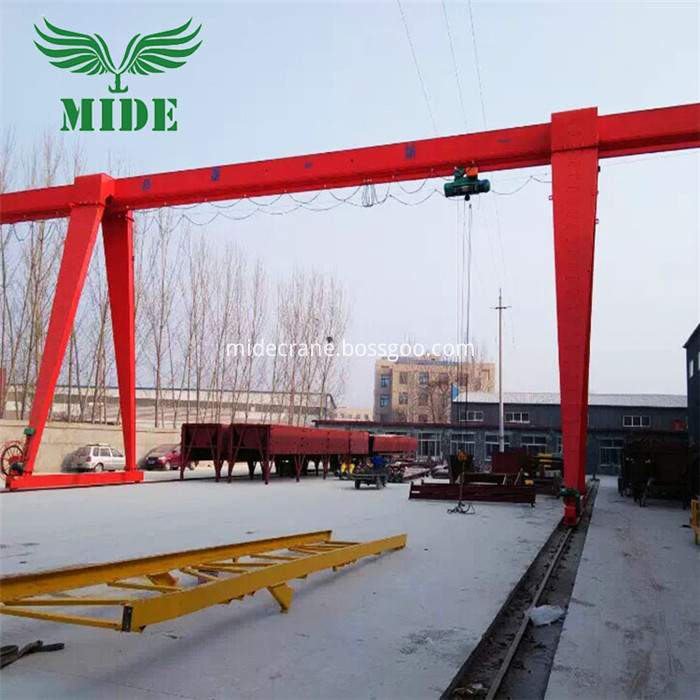 16 Ton 18m Height Electric Gantry Crane, High Quality 16 Ton 18m Height ...