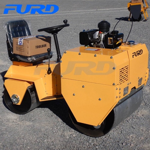 700kg Compact Double Drum Vibratory Rollers, High Quality 700kg Compact ...