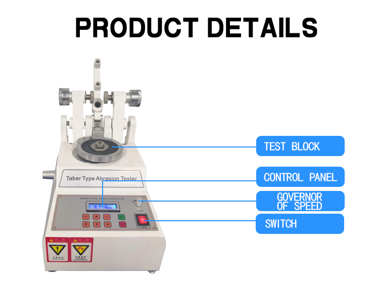 Astm D4060 Taber Abrasion Tester - Coating Wear Testing Equipment, High ...