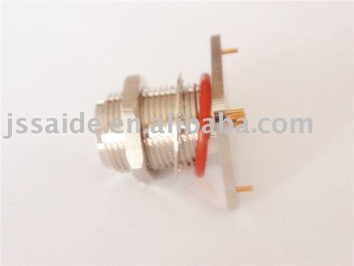 N Type Female Flange Mount Connector For Pcb, High Quality N Type ...