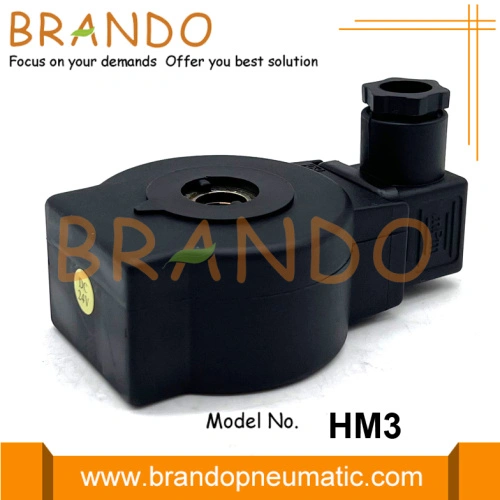 Castel Type HM3 Solenoid Valve Coil 12VDC 24VDC China Manufacturers ...