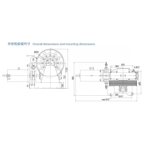 Geared Traction Machine-YJ360 China Manufacturers Suppliers Factory ...