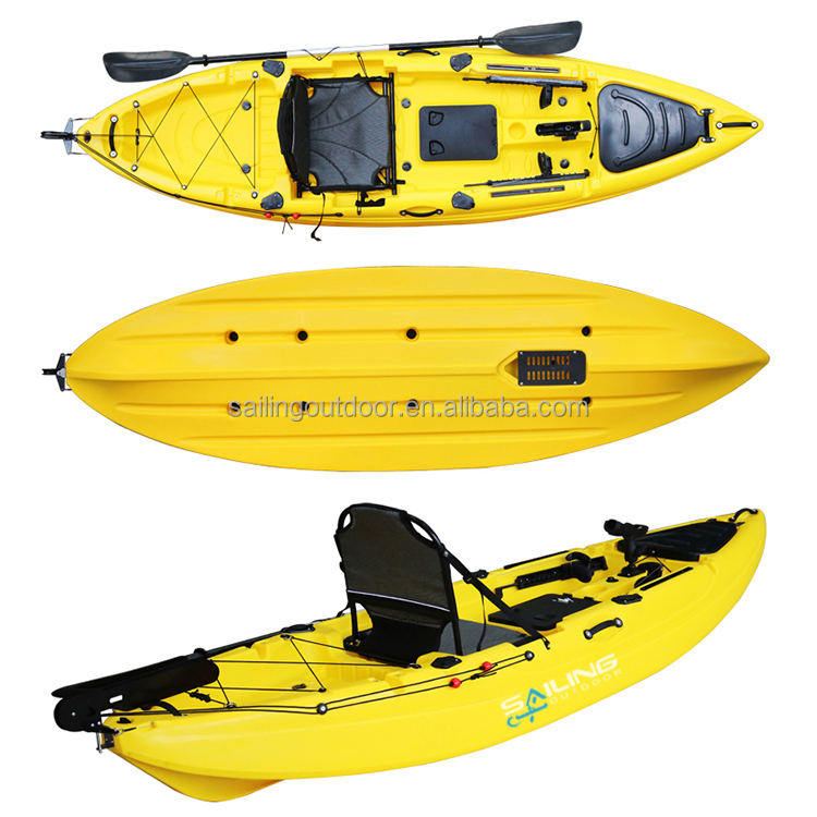 Affordable 10ft Single Seat Kayak For Fishing, Surfing, And Paddle ...