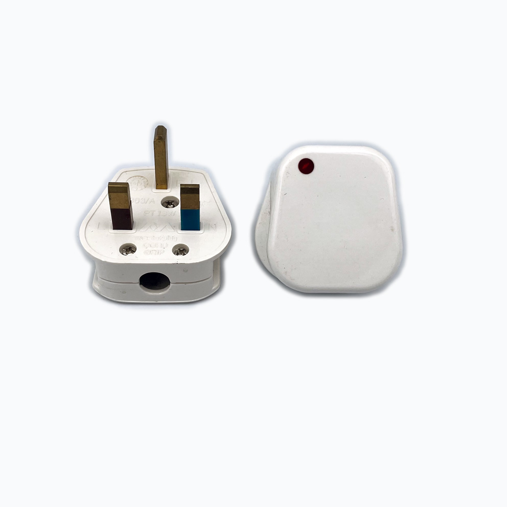 Uk 3 Pin Fused Wireable Plug For 13a Power Cord Assembly, High Quality ...