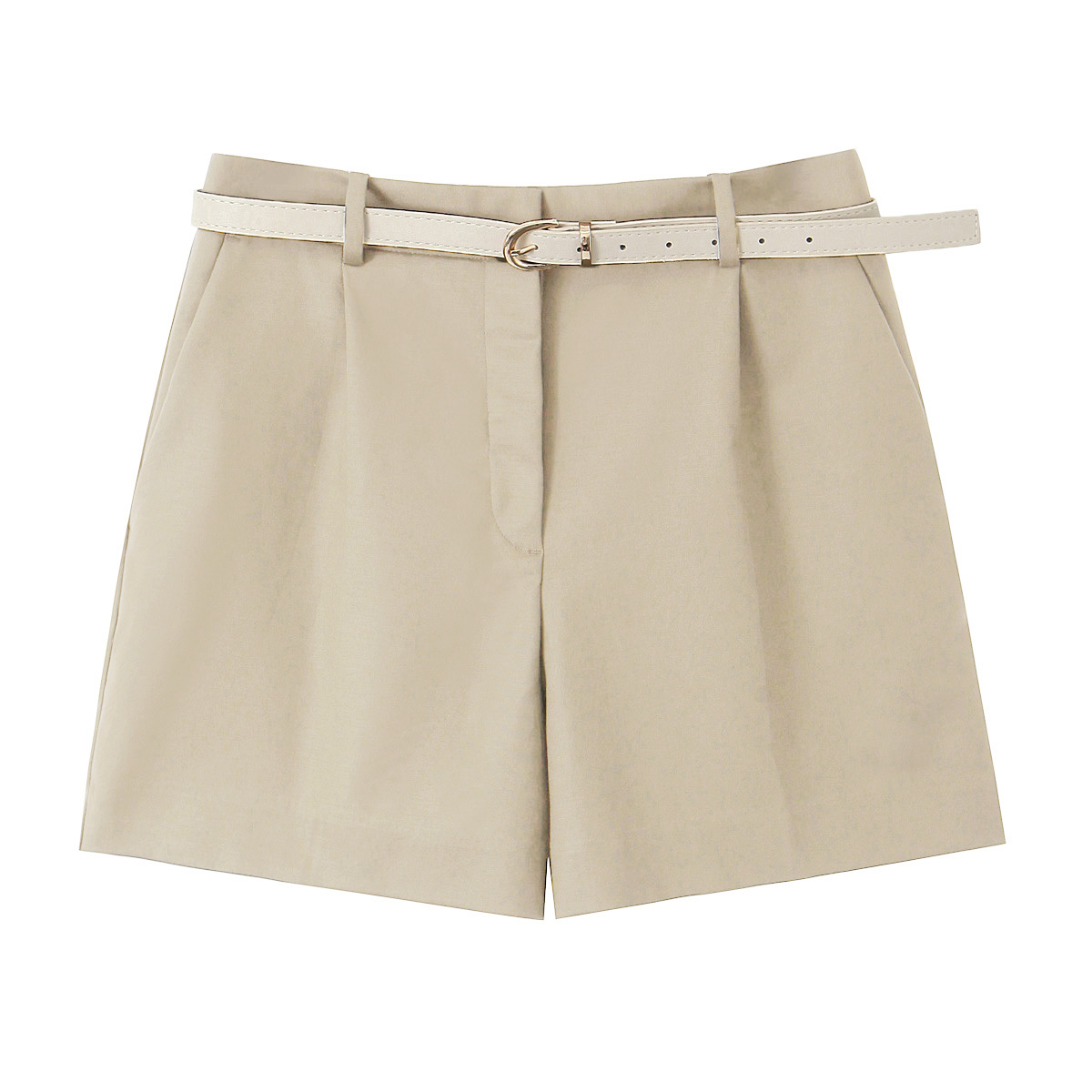 Kar&ot Za Summer Belted High-waist Pleated Shorts, High Quality Kar&ot ...