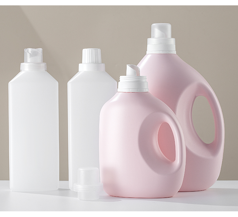Hdpe Custom Empty Liquid Laundry Detergent Bottles With Measuring Lids ...