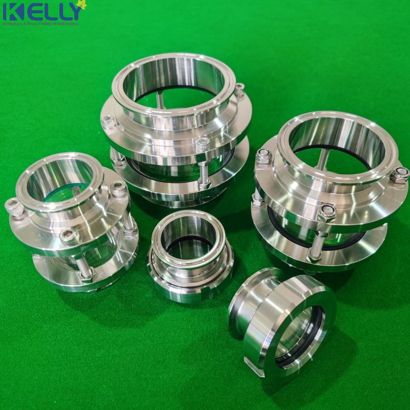 Standard Tri Clamp Pipe Sight Glass For Closed Loop Extractor, High ...