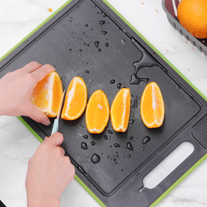 4-in-1 Defrosting Cutting Board With Garlic Ginger Grinder And Knife ...