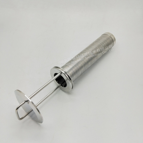 Ss Basket Wedge-shaped Wire Screen Filter Element, High Quality Ss ...