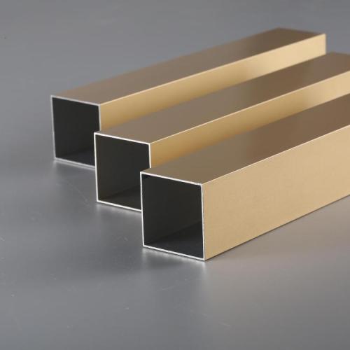 Aluminium Square Tube Profiles Tape, High Quality Aluminium Square Tube ...