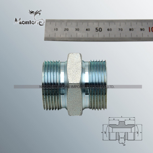 60 Deg Cone Bsp Thread Hydraulic Pipe Fittings (1b), High Quality 60 ...