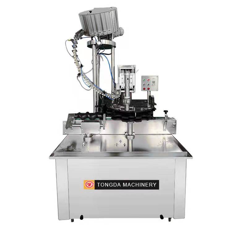 Corking Machine For Vodka And Gin Bottling Lines, High Quality Corking ...