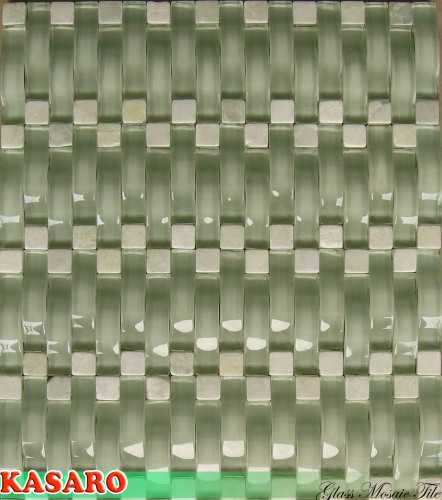 Wave Glass Tile, Wave Mosaic Tile, Waterwave Glass Tiles (ksl-c8118 ...
