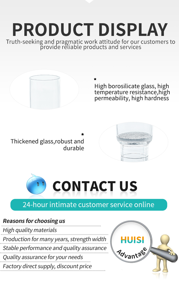 Borosilicate Glass Gooch Crucible 30-100ml With Fitted Disc, High ...