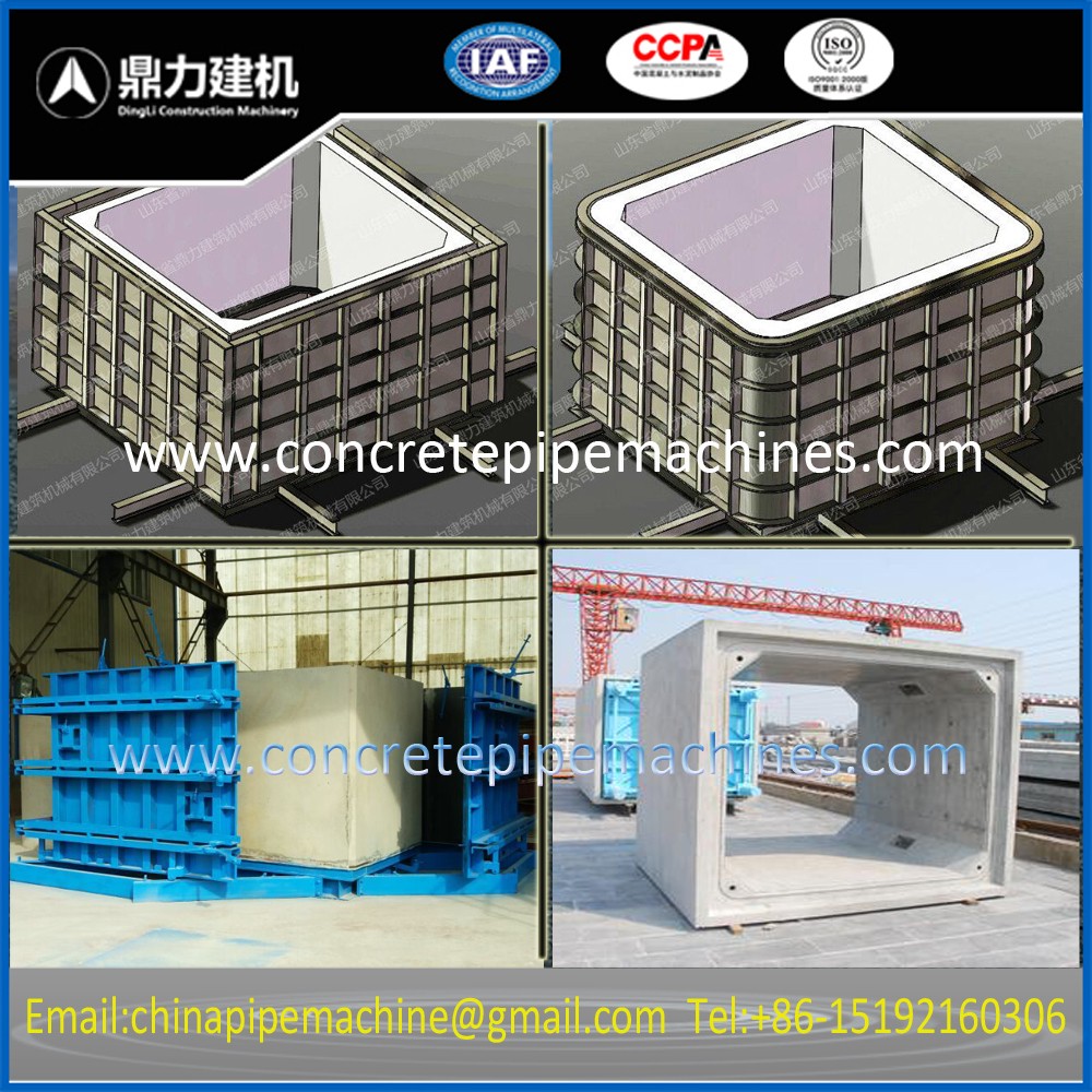 Concrete Box Culvert U-drain Mould And Machine: Construction Solutions ...
