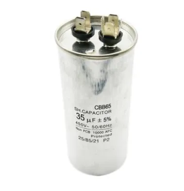 Ac Motor Capacitor Air Conditioner Compressor Start Capacitor Cbb65 ...