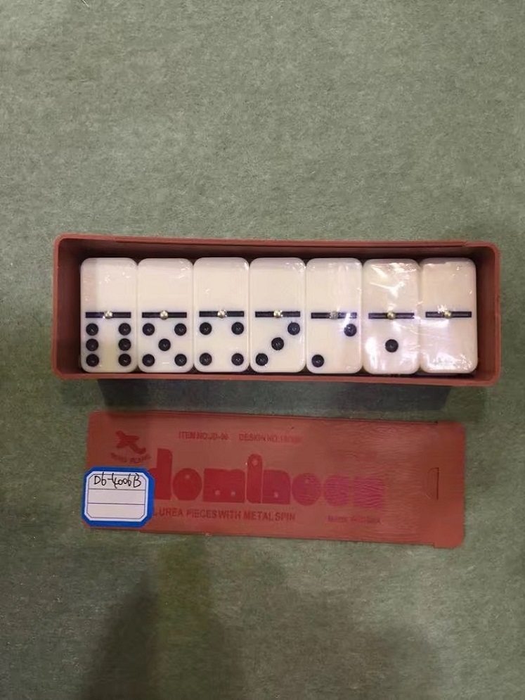 Double 6 Melamine Plastic Dominoes In Plastic Box, High Quality Double ...