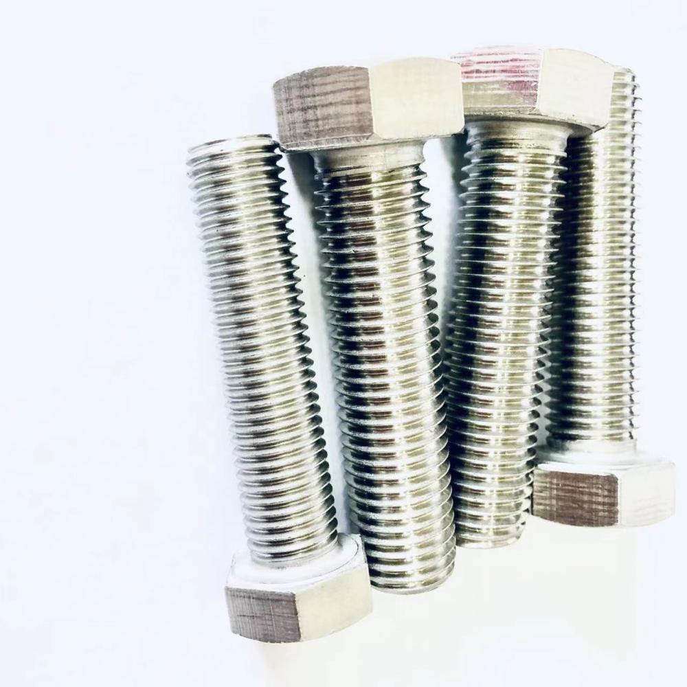 Inconel 718 Half Threaded Hex Bolt, High Quality Inconel 718 Half ...
