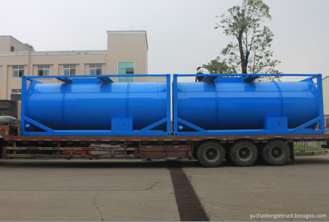 20ft Iso Tank Container For Waste Water, High Quality 20ft Iso Tank ...