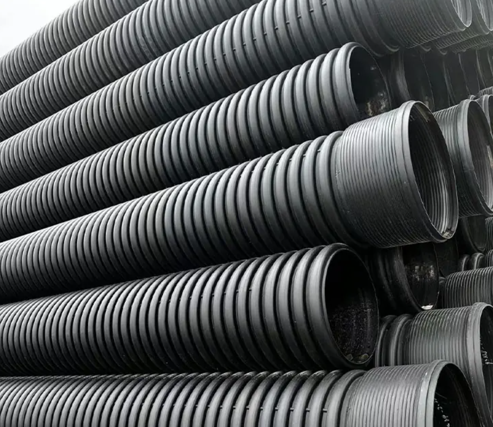 Hdpe Pe Dwc Double Wall Corrugated Pipe Extrusion Production Line, High ...