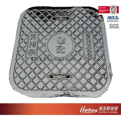 Iso9001 Rust-proof Qt500-7 Manhole Cover, High Quality Iso9001 Rust ...