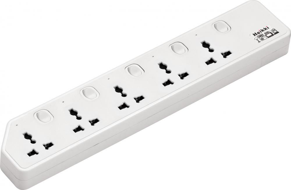 5 Gangs Universal Extension Socket, High Quality 5 Gangs Universal ...