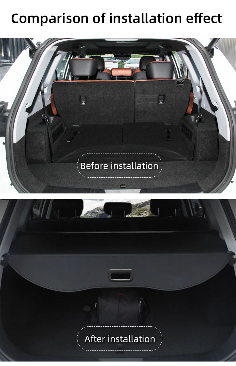 Retractable Cargo Shade For Chery Tiggo 8 Trunk Cover, High Quality ...