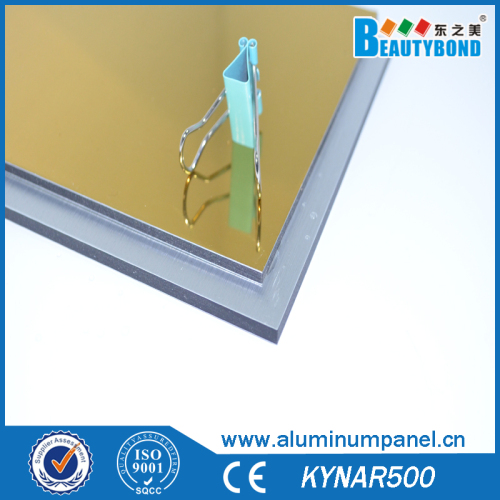 Golden Mirror Acm 4mm Alucobond Cladding Solutions, High Quality Golden ...