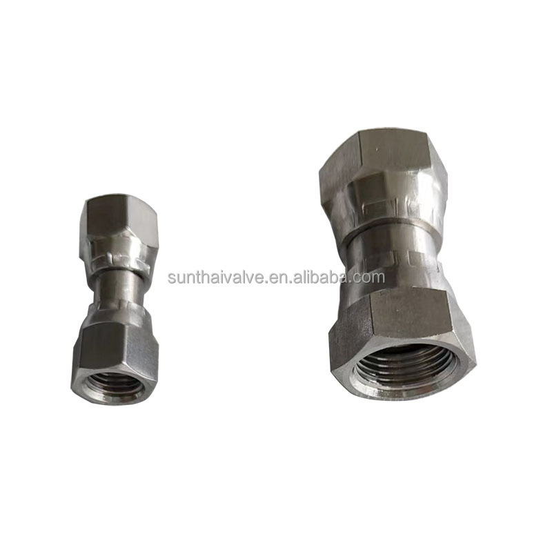 304 Stainless Steel Threaded Female Npt Jic Pipe Fitting Adaptor Fjic X ...