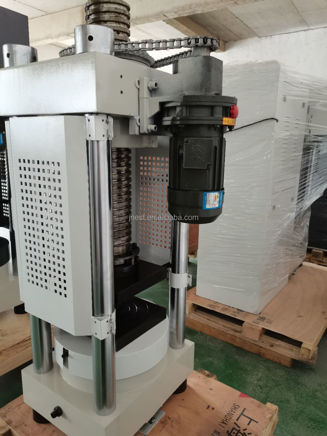 Computer Automated Concrete Material Compressive Strength Testing ...