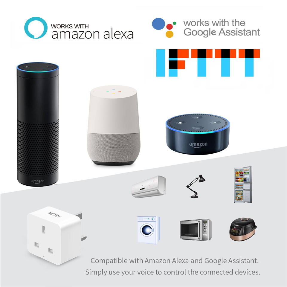 Mini Wifi Smart Socket - Voice Assistant Compatible (alexa), High ...
