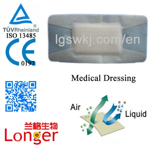 Breathable Sterile Medical Adhesive Wound Dressing, High Quality ...