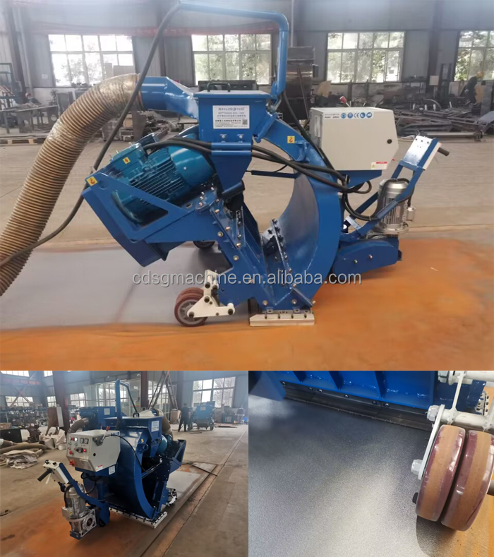 850mm Concrete Paver Shot Blast Machine With 2-year Warranty, High ...
