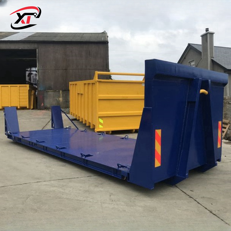 Flatdeck Roll Off 22' Heavy Duty Tow Truck Deck For Dumpster Truck Or ...