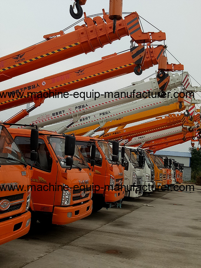 Double-axle Drive Lifting Equipment Truck Crane, High Quality Double ...