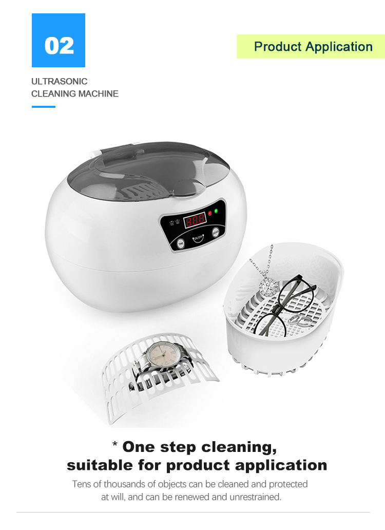 600ml Ultrasonic Cleaners Machine, High Quality 600ml Ultrasonic ...