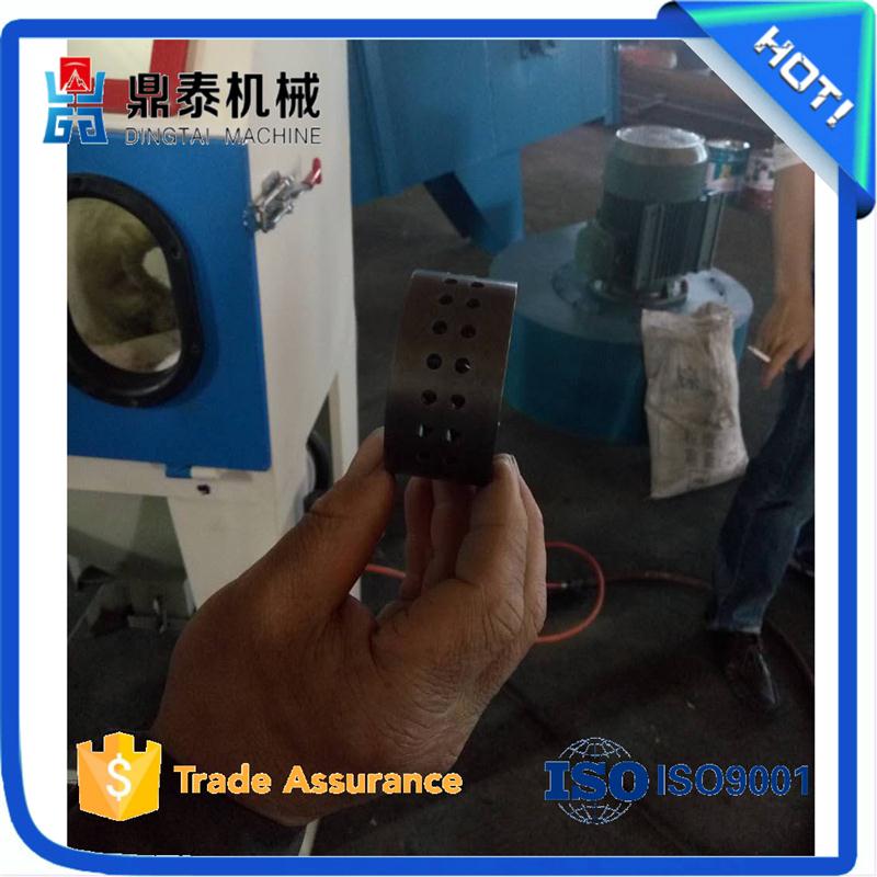 Pressure Sandblasting Cabinet Machine & Rotary Table Sand Blasting ...