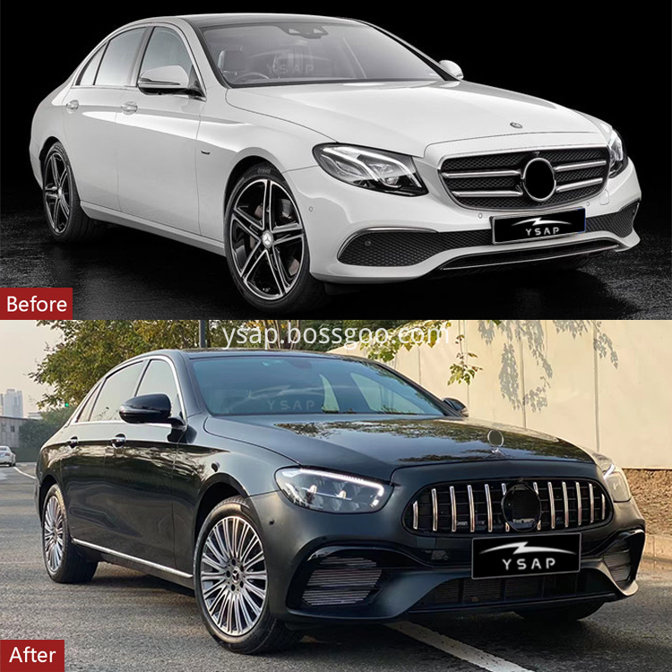 Benz Eclass W213 2022 E63 키트로 업그레이드, Bossgoo.com의 고품질 Benz Eclass W213 2022 E63 키트로 업그레이드