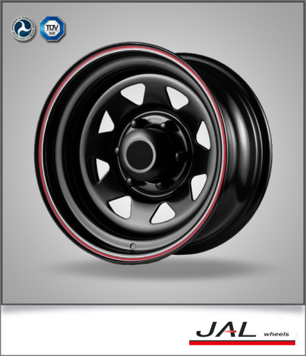 White Black 4x4 Trailer Wheel Rim, High Quality White Black 4x4 Trailer ...