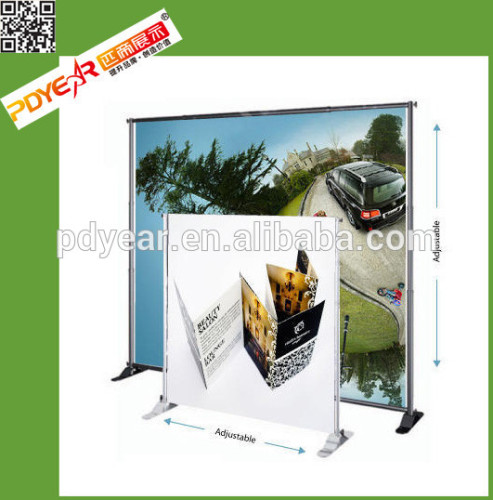 Aluminium Large Universal Banner Stand Merchandising Wall Dispay, High ...