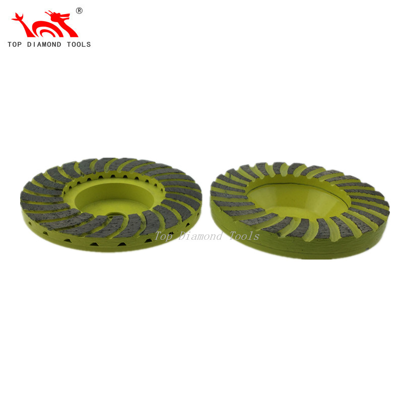 4 Inch Aluminum Diamond Turbo Cup Grinding Wheels, High Quality 4 Inch ...