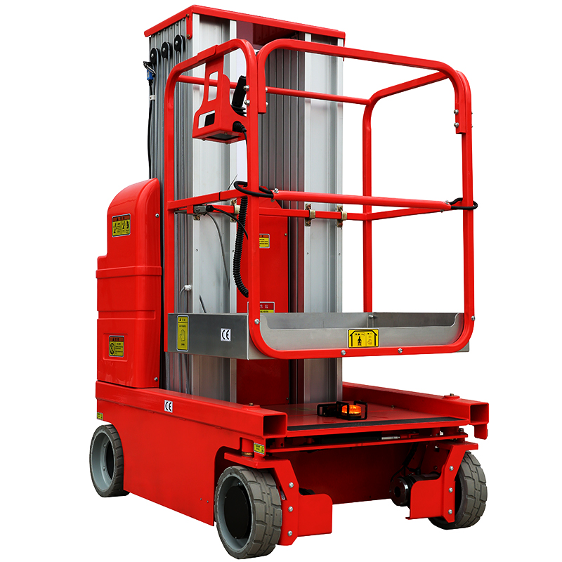 Electric Hydraulic Mobile Telescopic Work Platform 6m 150kg Self ...