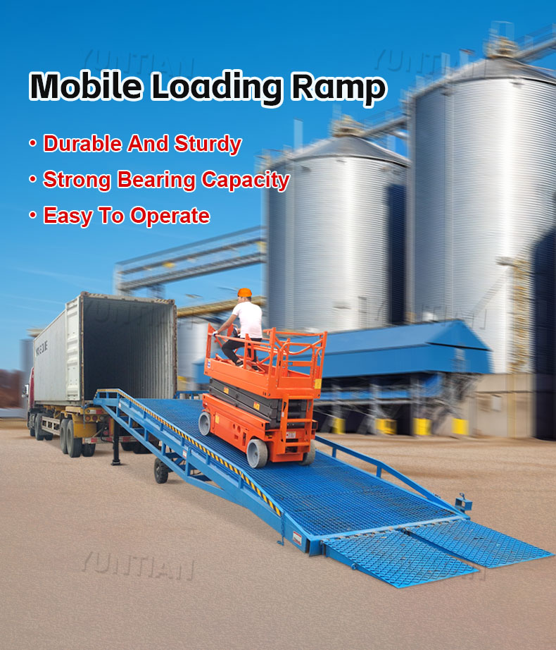 Mobile Dock Leveler Bridge Loading Ramp For Sale, High Quality Mobile ...