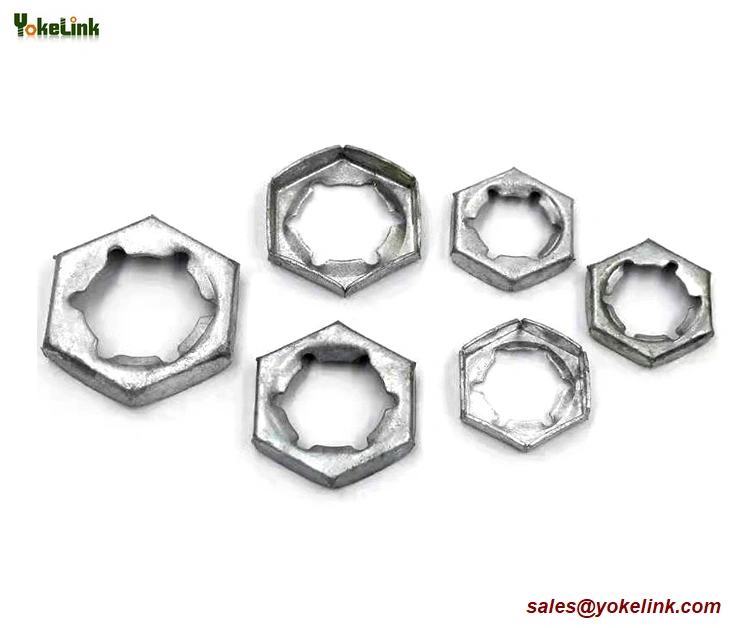 Galvanized Self Locking Stamped Nut PAL NUT China Manufacturers ...