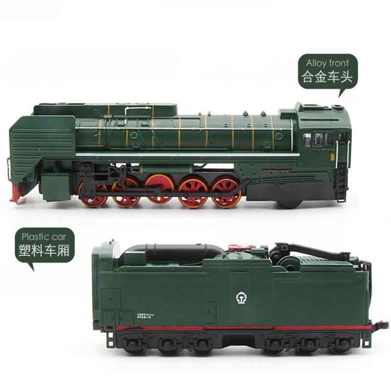 Steam Train Diesel Locomotive One Size Alloy Model Toy Cars Pull Back ...