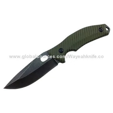 Tactical Knife, 440s/s With Full Tang Blade G10 Black, Od Green, Tan ...