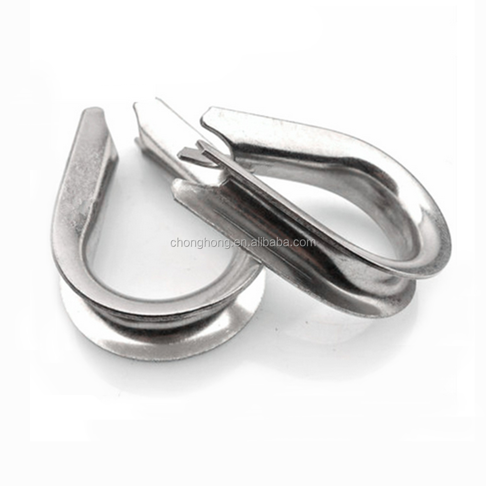 Types Of Electrical Wire Rope Connectors: M10 Cable Thimble In ...