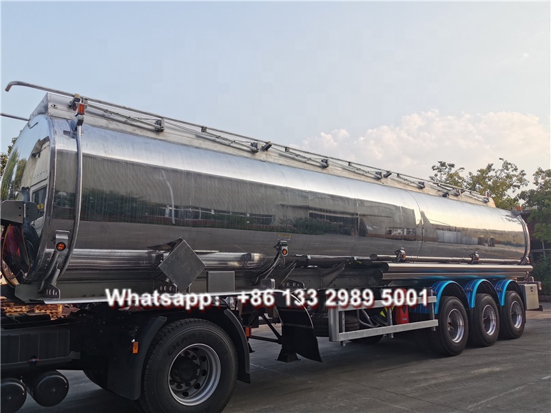 14000 Gallon Aluminum Alloy 7 Compartments Fuel Tanker Semi Trailer ...