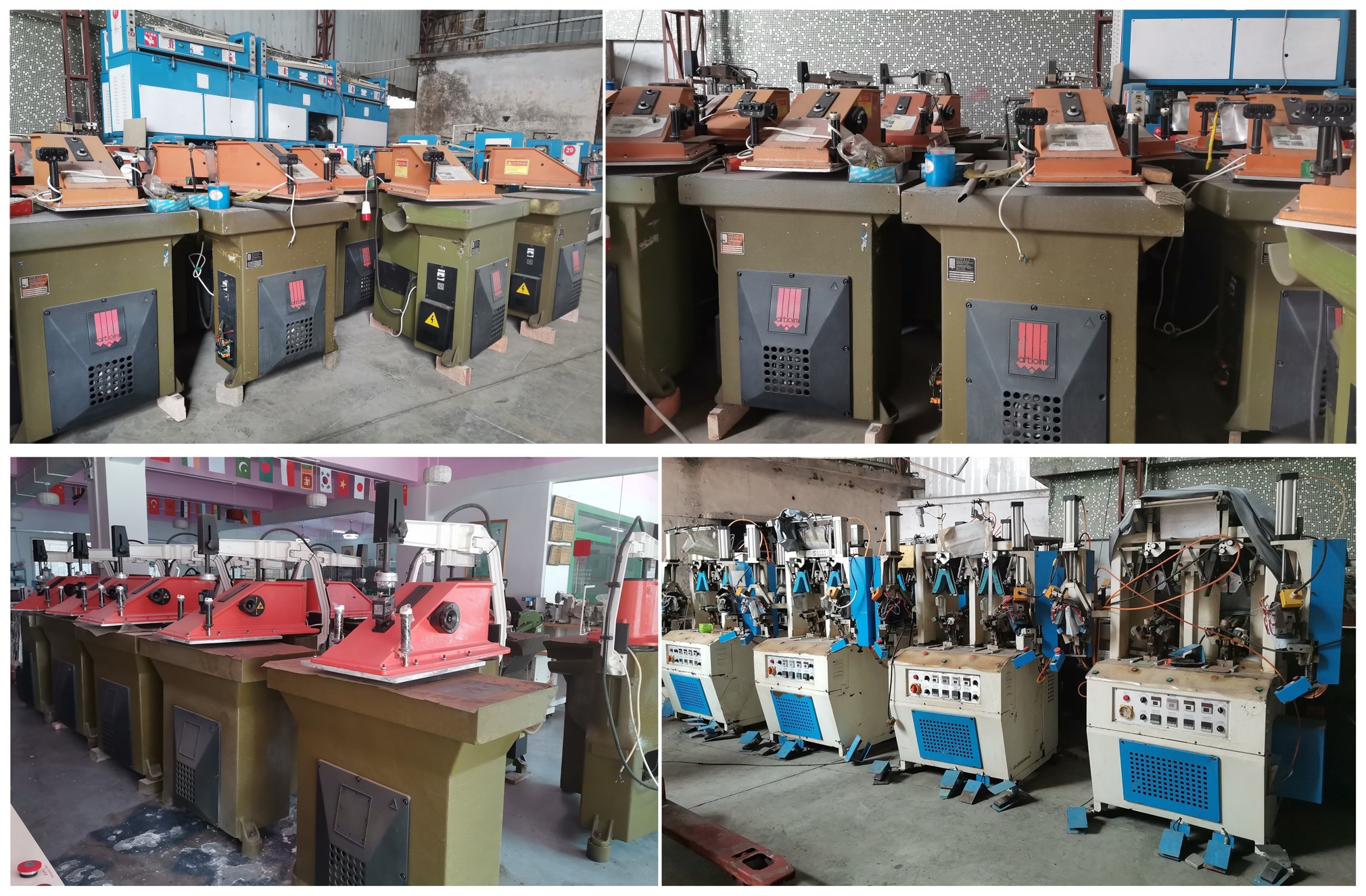 Used Italy Atom 922 Swing Arm Cutting Machine - 22t Hydraulic Second ...